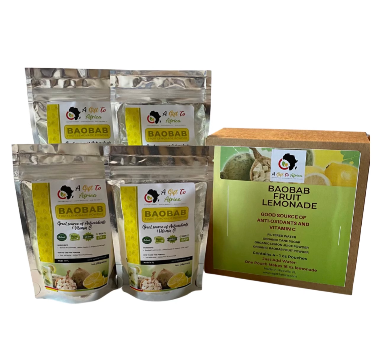 Baobab Fruit Lemonade Mix and Drinks – A Gift To Africa
